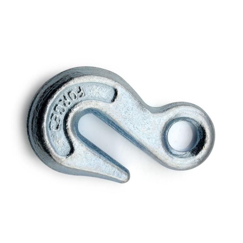 Forged Galvanized Safety Lifting Eye Grab Hook - Aqua Rigging