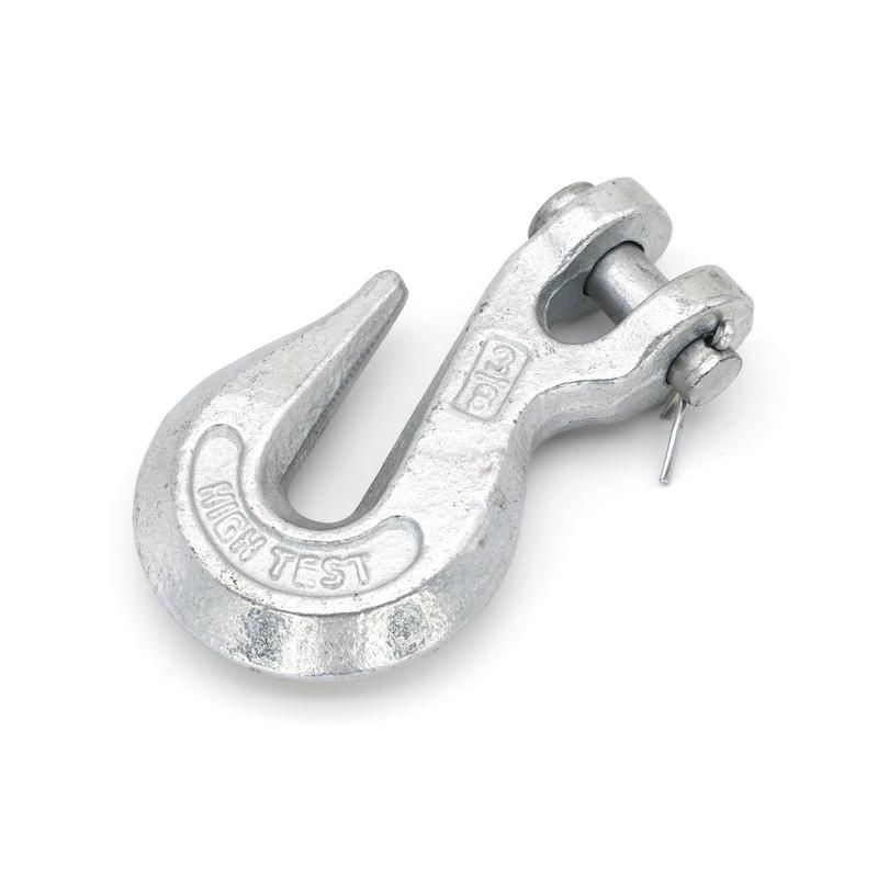 Forged Galvanized Clevis Grab Hooks | Heavy-Duty Lifting Hardware